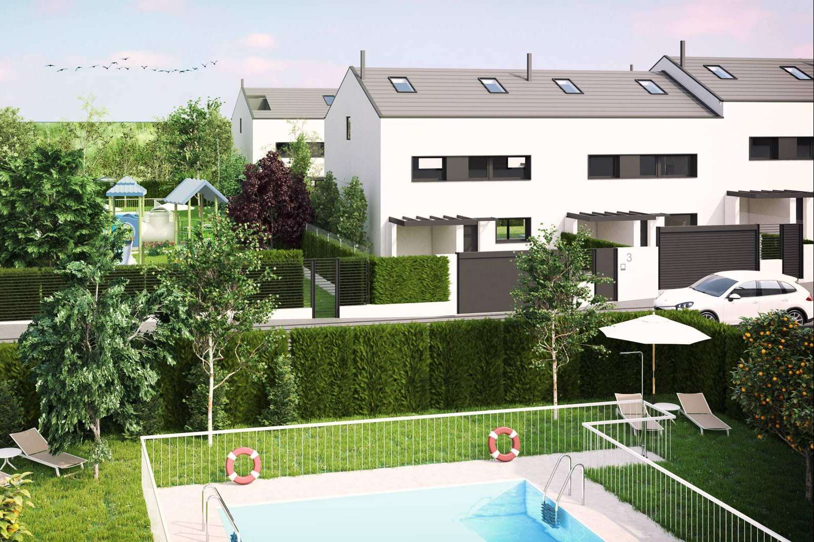 Thera, el atractivo proyecto de viviendas unifamiliares que ya ha comercializado más del 60 % de ...